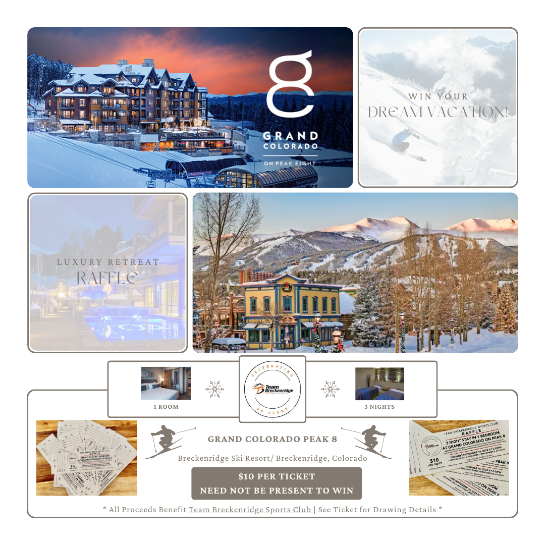 Raffle Time - Team Breckenridge | Youth Ski Program
